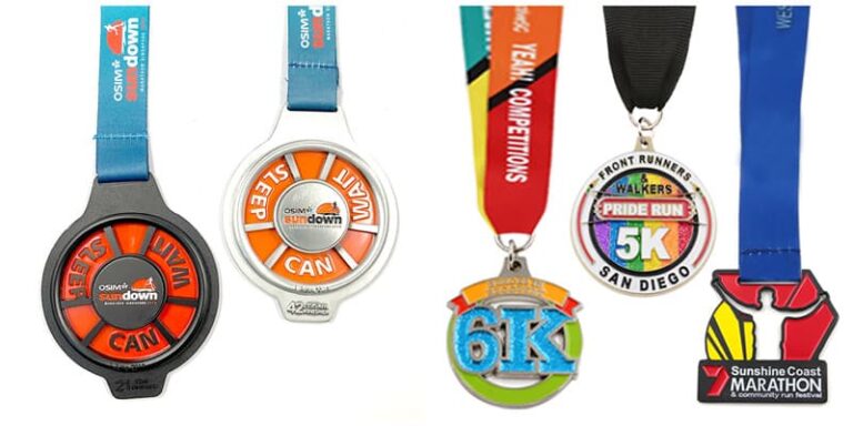 Custom Race Medals No Minimum - Noya